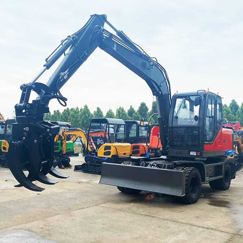 HW90 Wheel excavator - Hixen Machinery