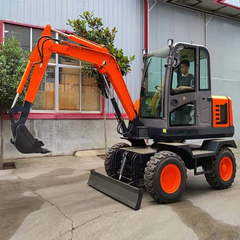 HW40 Wheel excavator - Hixen Machinery