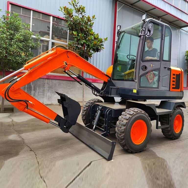 HW40 Wheel excavator - Hixen Machinery