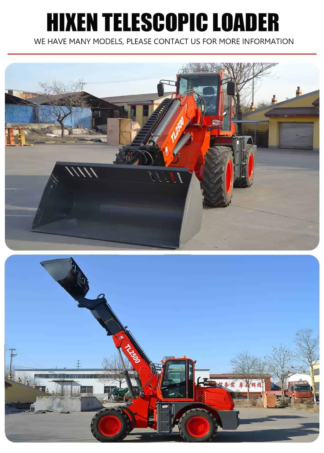 TL2500 Telescopic loader - Hixen Machinery