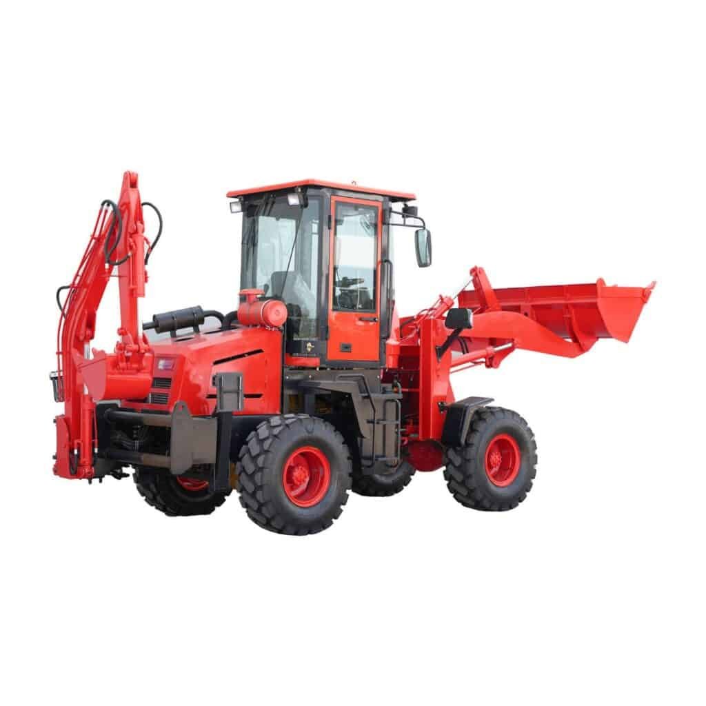 Smallest Mini WZ10-20 Backhoe Loader - Hixen Machinery