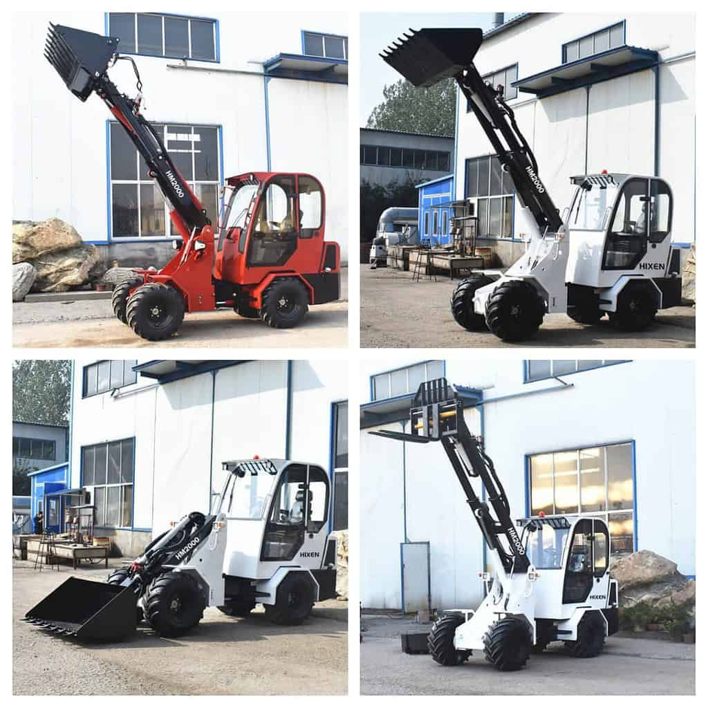 HM2000 Compact Wheel Loader Small Telescopic Loader For Sale