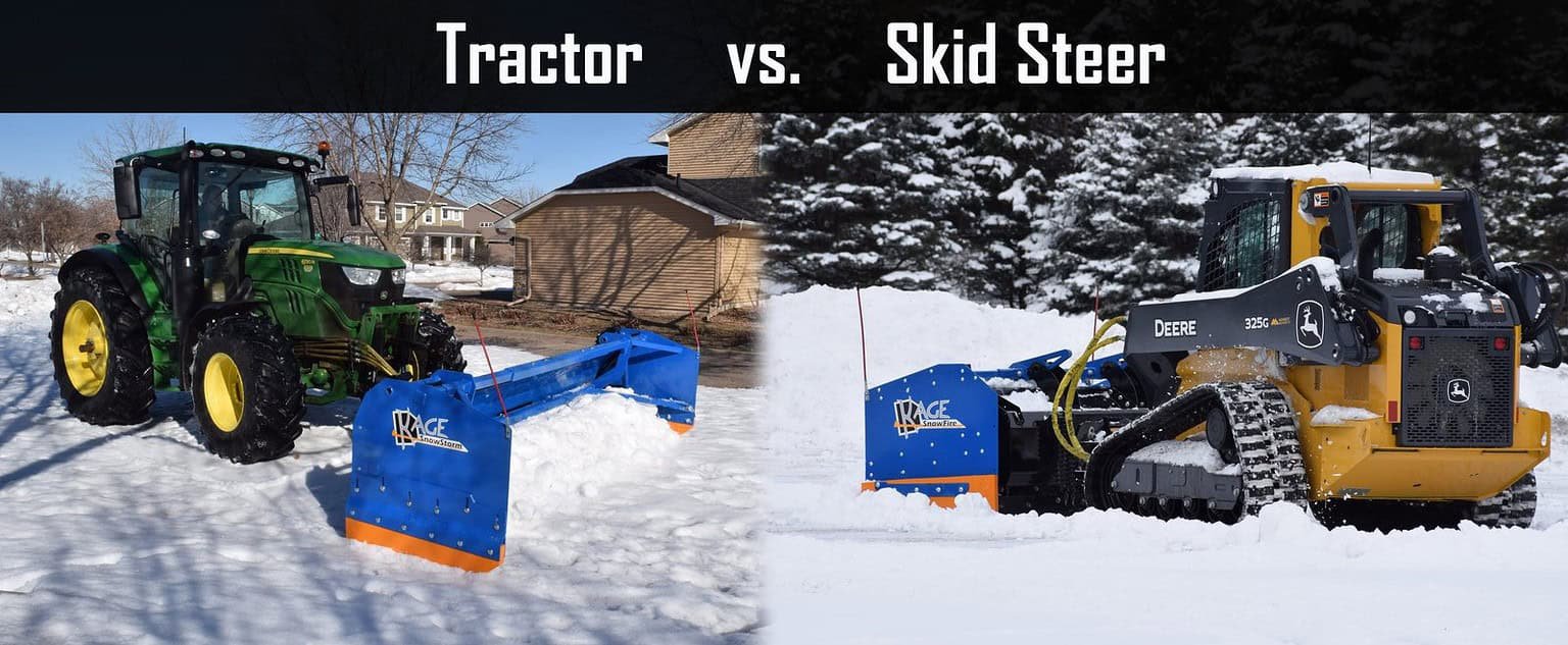 Skid Steer vs Tractor: Which One Should You Choose for Your Business?