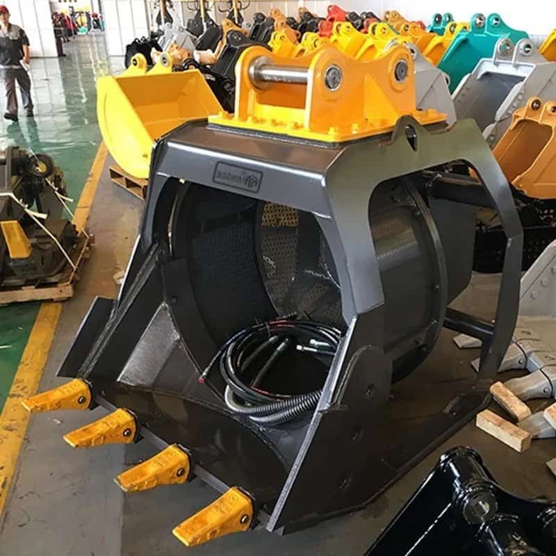 Screen Bucket – Versatile Excavator Attachment for Efficient Material ...