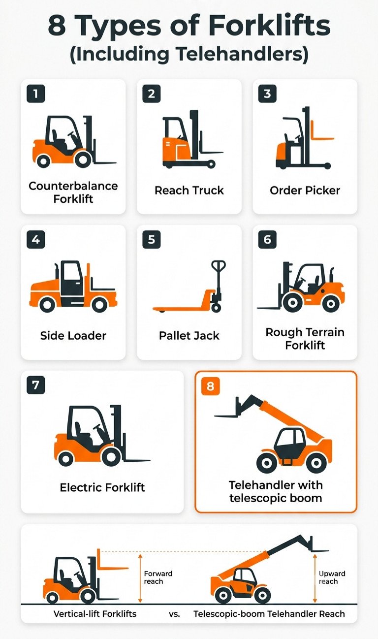 Types of Forklifts: A Complete Guide